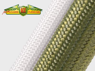 FLEXO® NX - Nomex® Fabric Braided Sleeving Provides Extra Protection ...